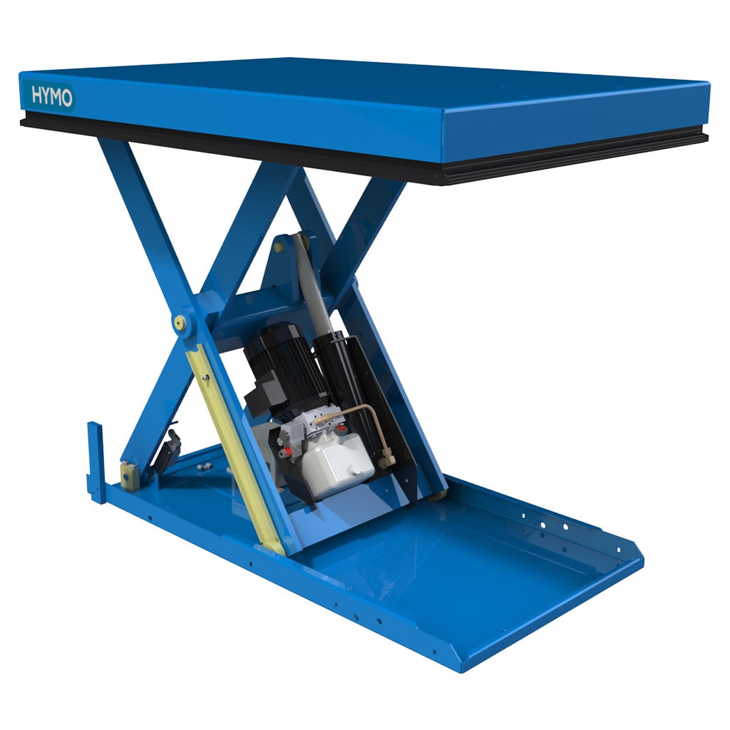 Hymo Heftafel EAX Economy 1000kg 1200x800mm Blauw - Heftafel.nl